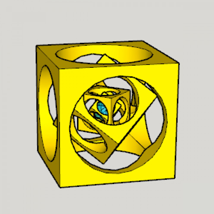 3D Printable Magical Square by Shion_Shidou