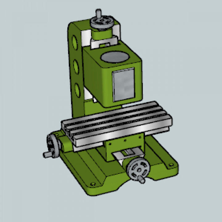 3D Printable Original Milling Machine by Shidou_Industries