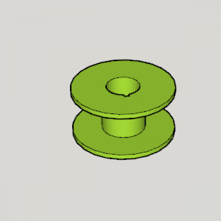 3D Printable Bobbin by Shidou_Industries