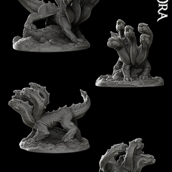 3D Printable Hydra by RocketPigGames