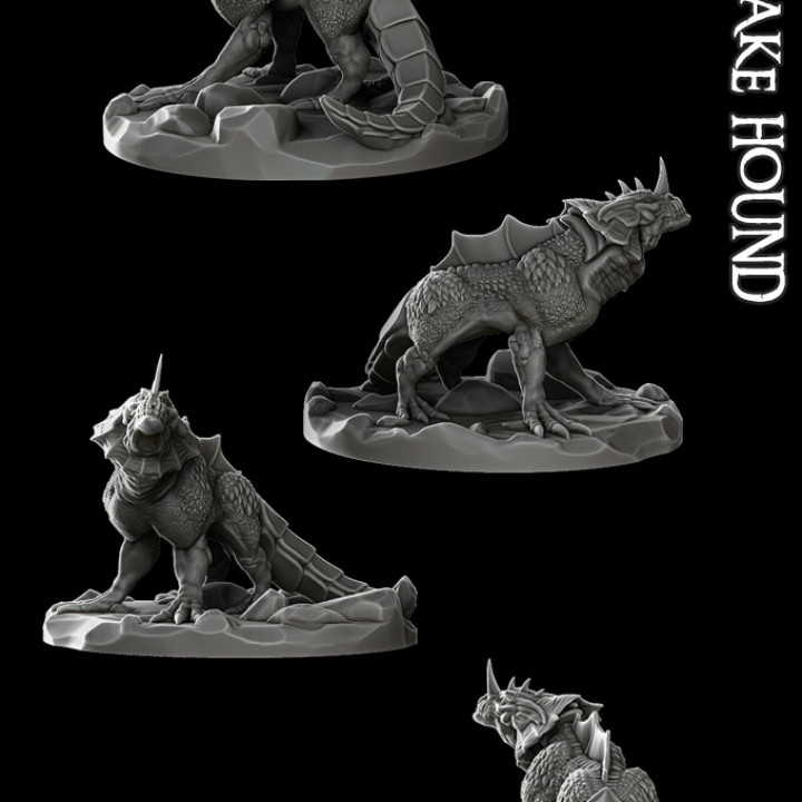 3D Printable Drake Hound by RocketPigGames