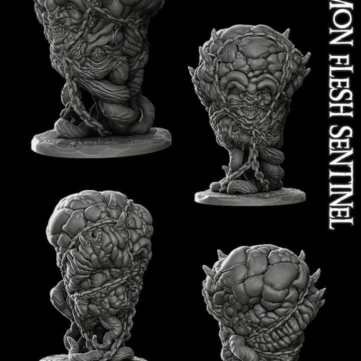 3D Printable Demon Flesh Sentinel by RocketPigGames