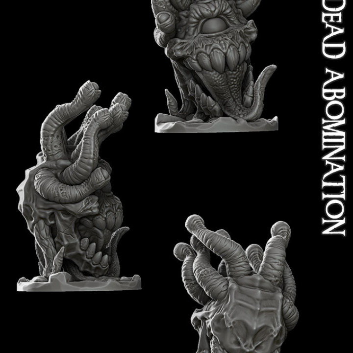 3D Printable Undead Abomination by RocketPigGames