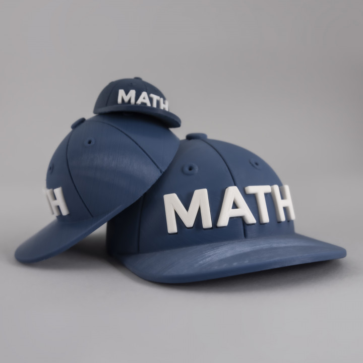 3D Printable Mini MATH Hats by Devin Enrique Büchele de Montes