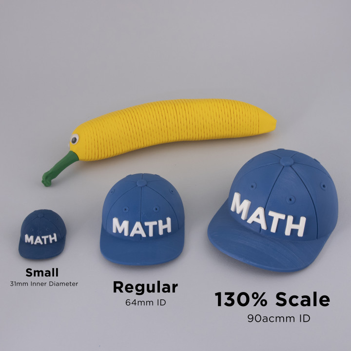 3D Printable Mini MATH Hats by Devin Enrique Büchele de Montes