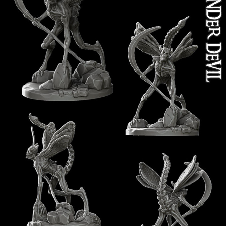 3D Printable Slender Devil by RocketPigGames