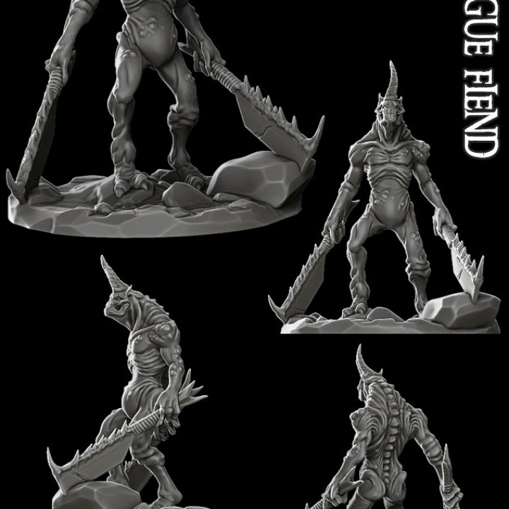3D Printable Plague Fiend by RocketPigGames