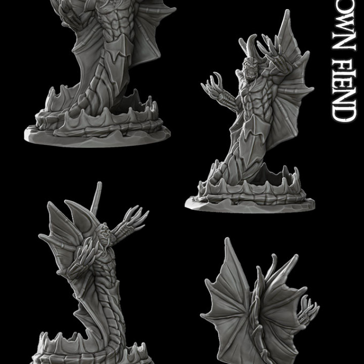 3D Printable Drown Fiend by RocketPigGames