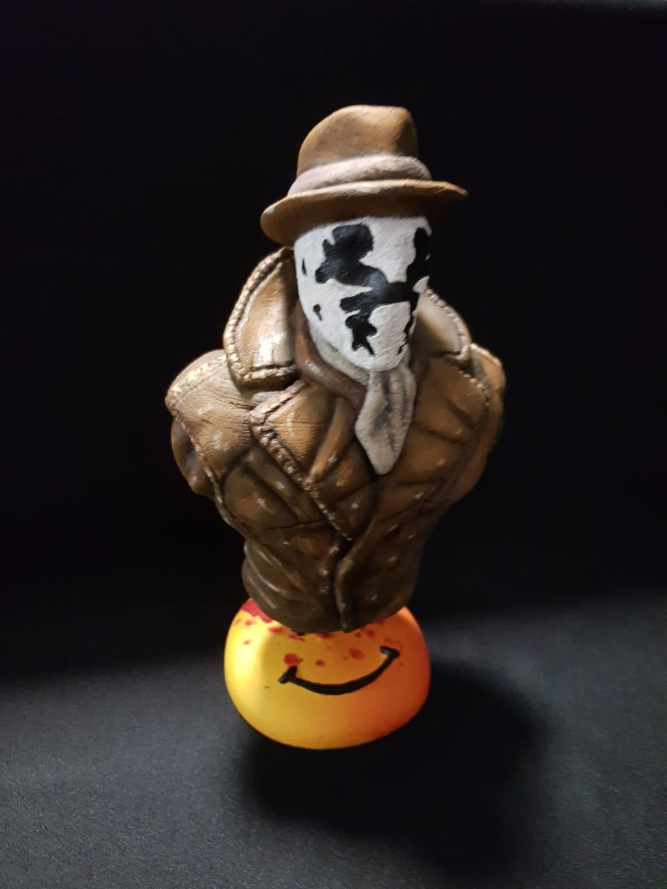3D Printable Rorschach from "Watchmen" (support free) by Rober Rollin