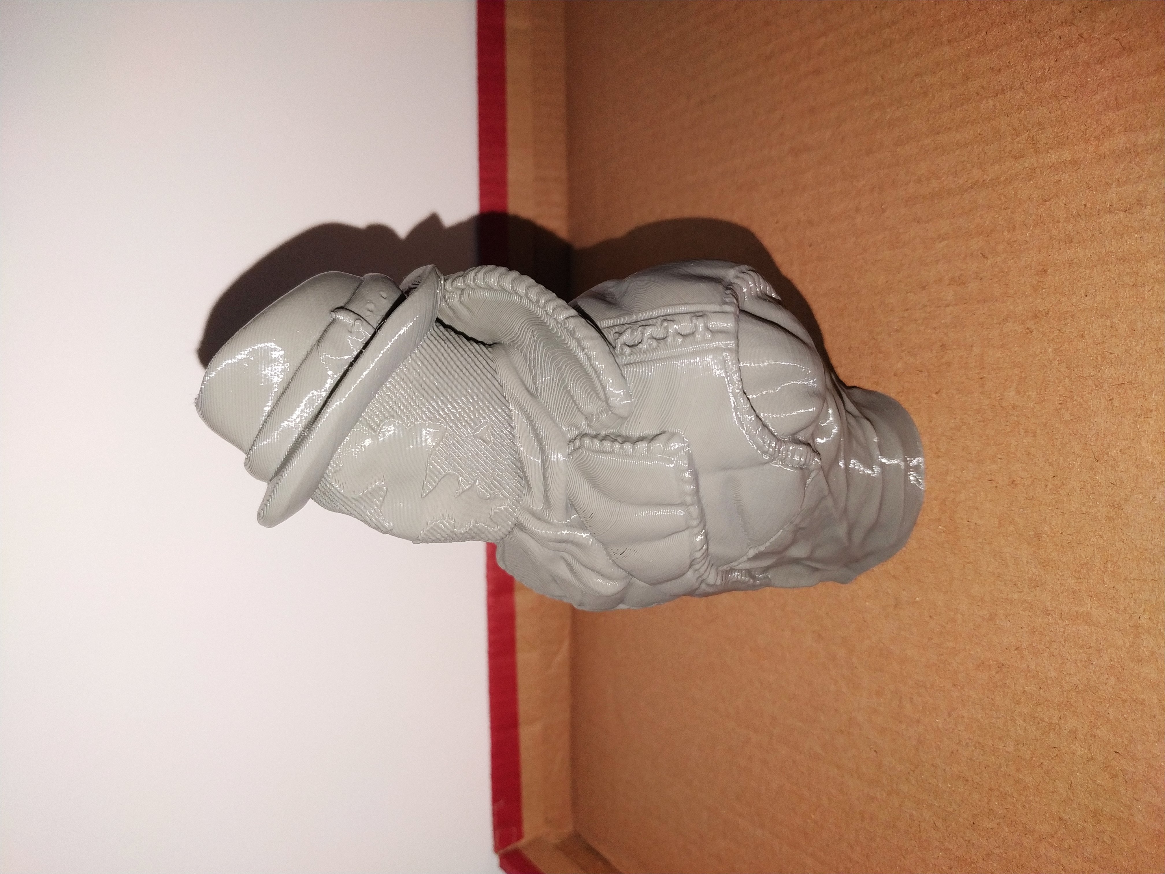 3D Printable Rorschach from "Watchmen" (support free) by Rober Rollin