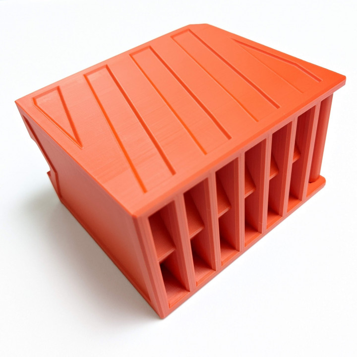 3D Printable Slideback Box - print-in-place, support-free roll-top box ...