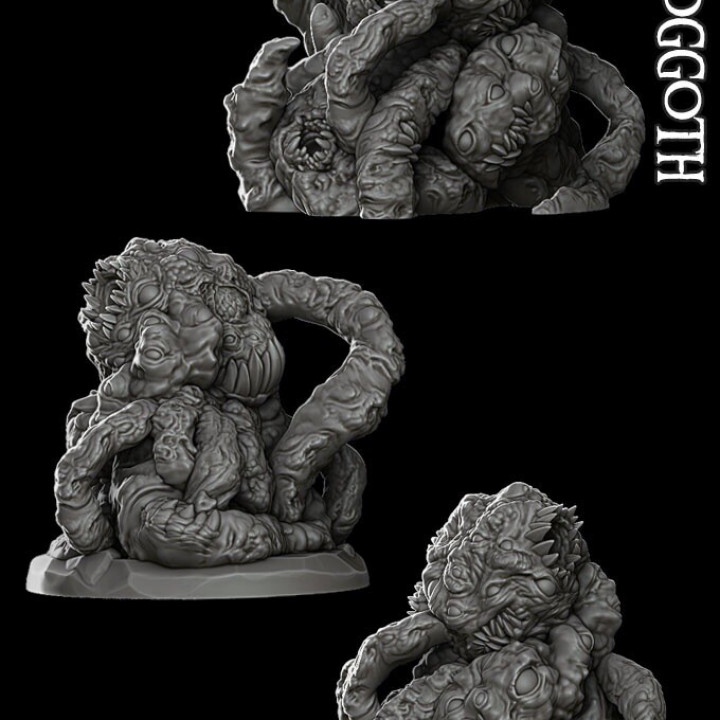 3D Printable Shoggoth by RocketPigGames