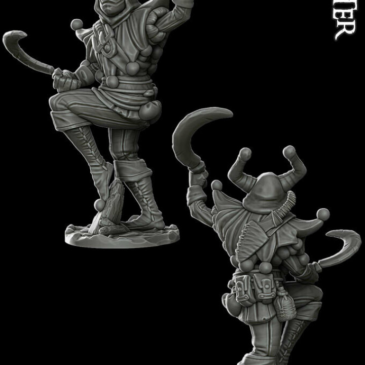 3D Printable Jester by RocketPigGames