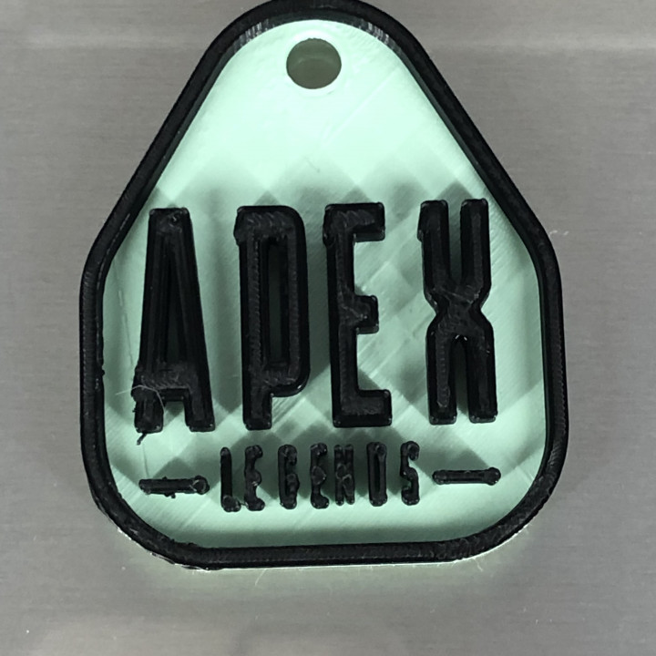 3D Printable Apex Legends keychain by raimonvibe