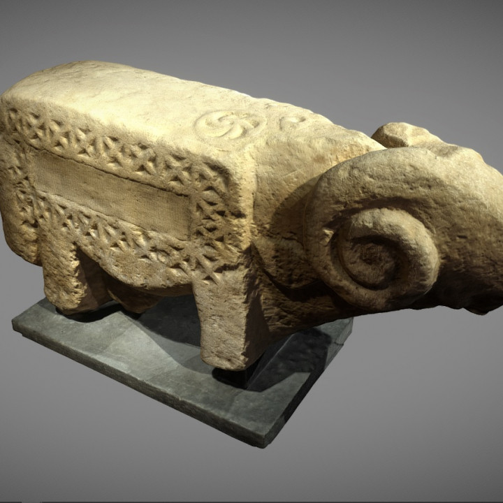 3D Printable Ram, Iran, South-West, Khûzistan by Marchal Geoffrey