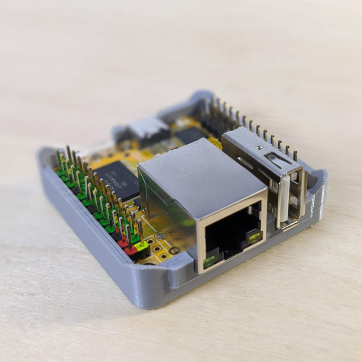 3D Printable Rockpi S Case by Clockspring