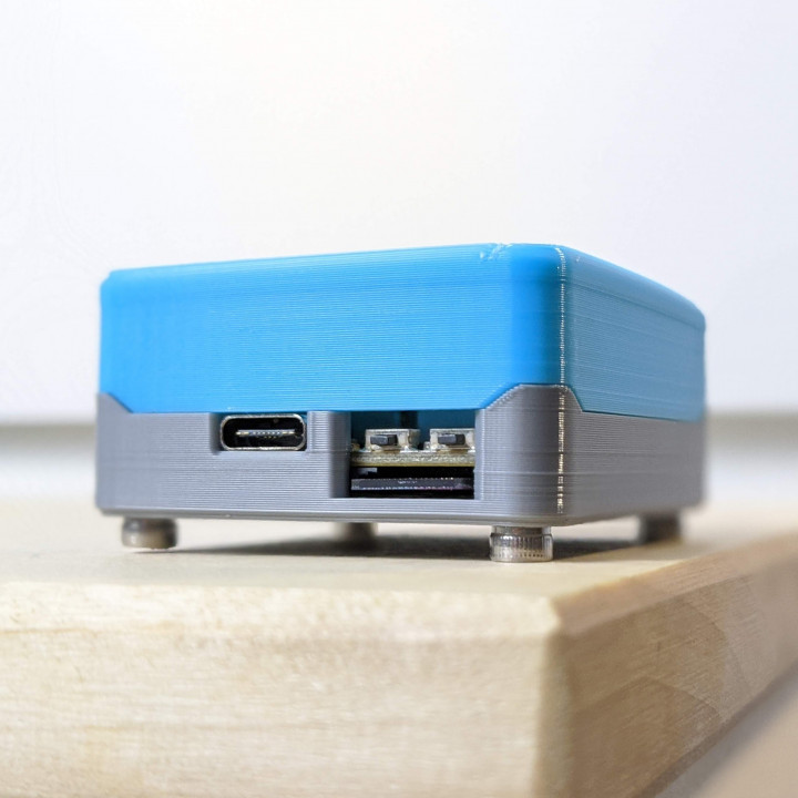 3D Printable Rockpi S Case by Clockspring
