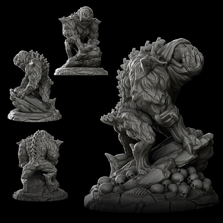 3D Printable Skull Beast by RocketPigGames