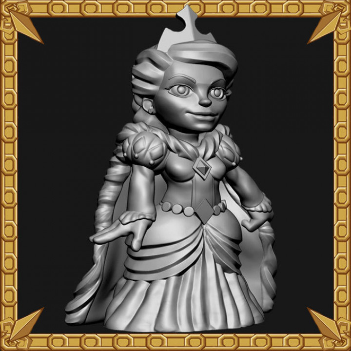 3D Printable The Princess by RocketPigGames