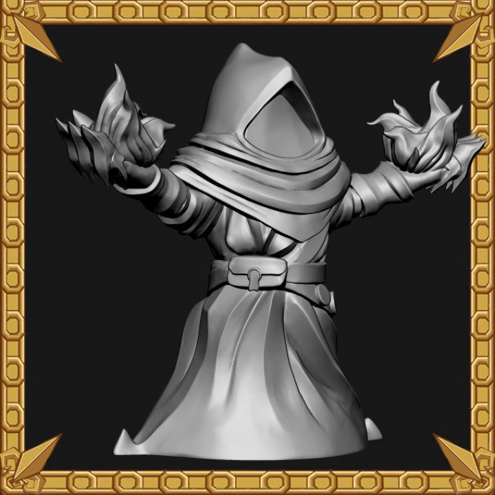 3D Printable Warlock by RocketPigGames