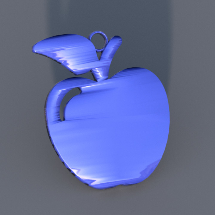 3D Printable apple earring by Idea Lab