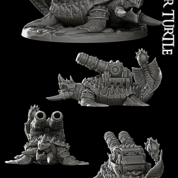 3D Printable War Turtle by RocketPigGames