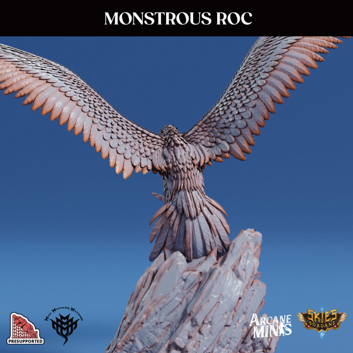 3D Printable Monstrous Roc by Sordane Publishing