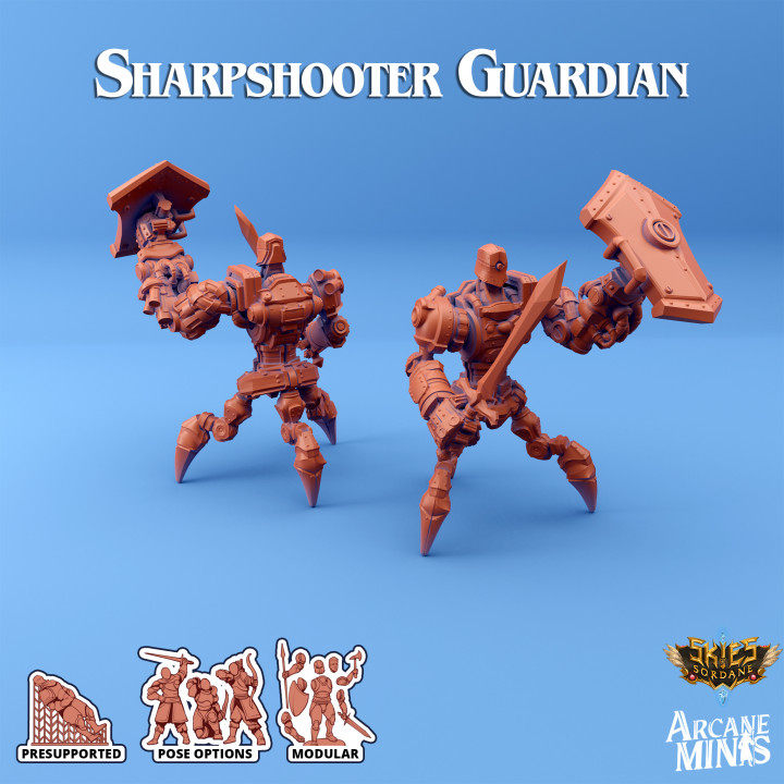 3D Printable Shard Guardian Pack by Sordane Publishing
