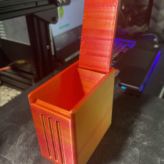 3D Printable Hidden Lid Box by Clockspring