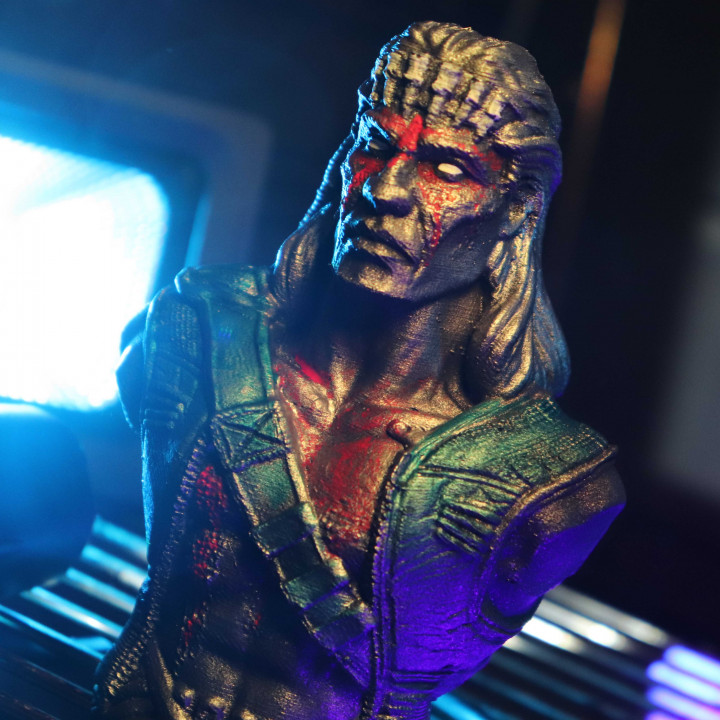 3D Printable Nightwolf from Mortal Kombat by Rober Rollin