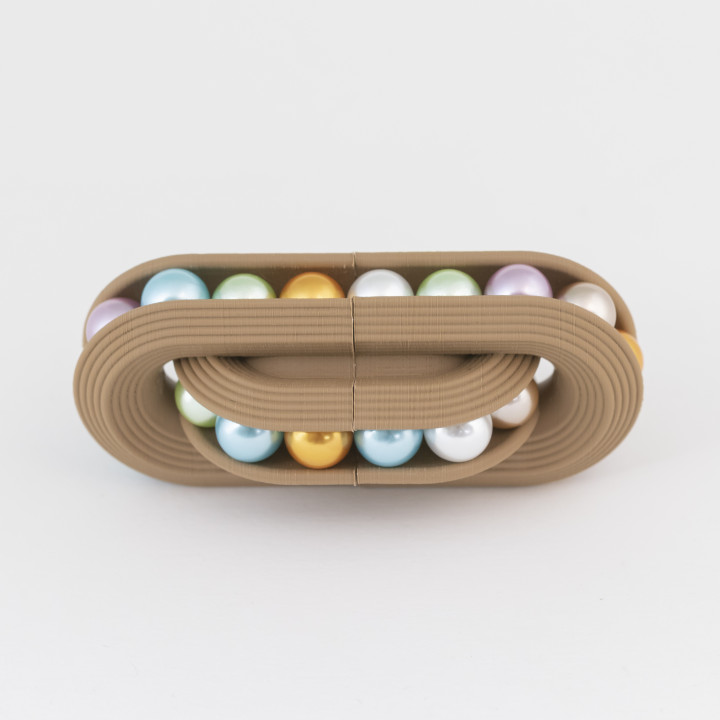 3D Printable the CHAIN puzzle // Retro by Devin Enrique Büchele de Montes