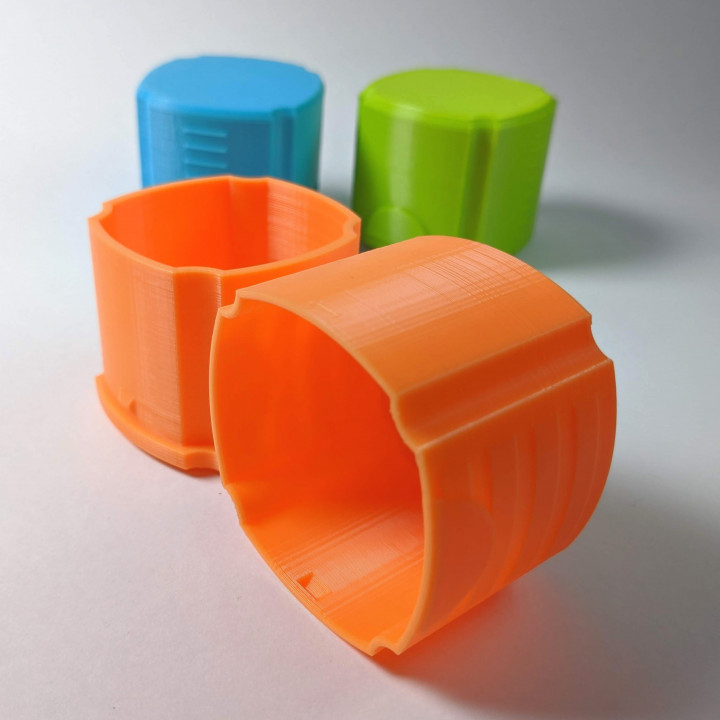 3D Printable Flex Clip Box by Clockspring