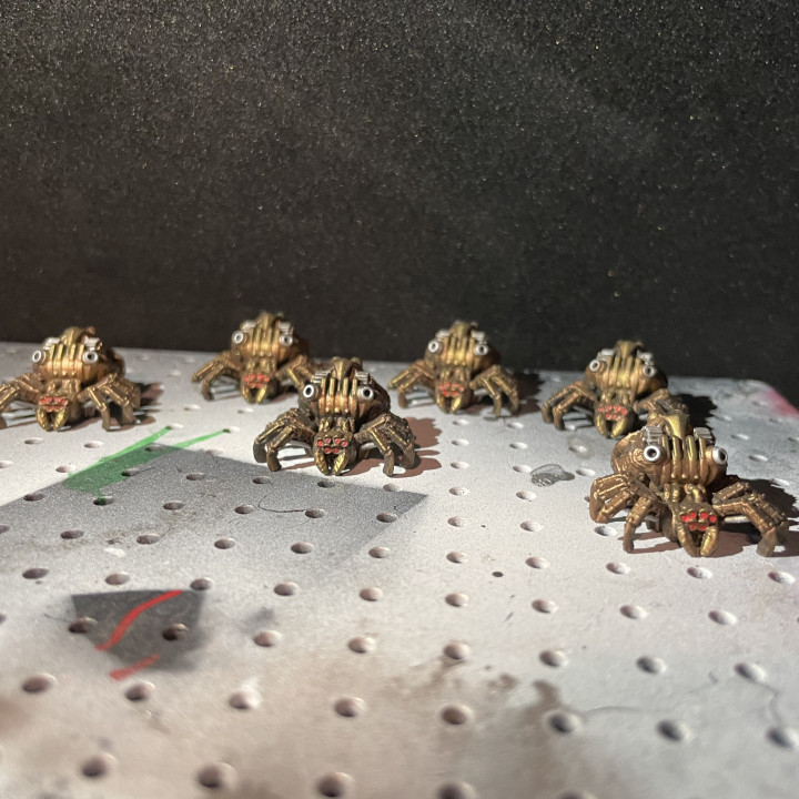 3D Print of Clockwork Spider by DiceCritter