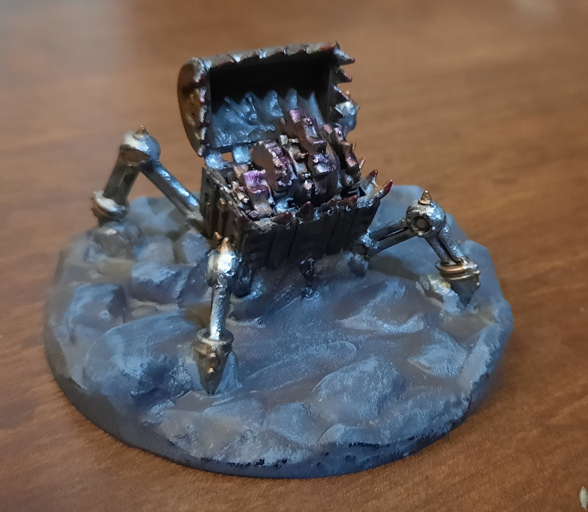3D Printable Clockwork Mimic by RocketPigGames