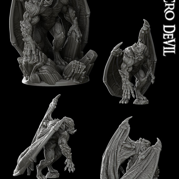 3D Printable Necro Devil by RocketPigGames