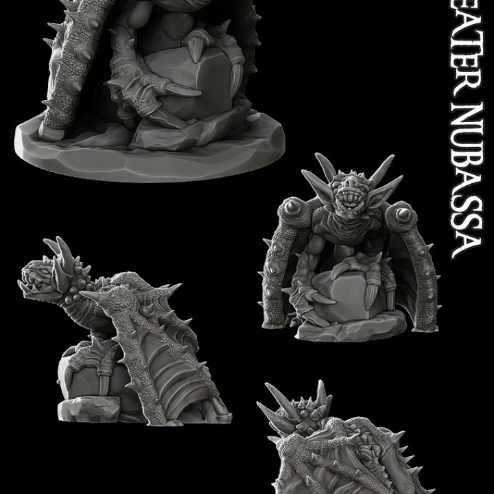 3D Printable Greater Nubassa by RocketPigGames