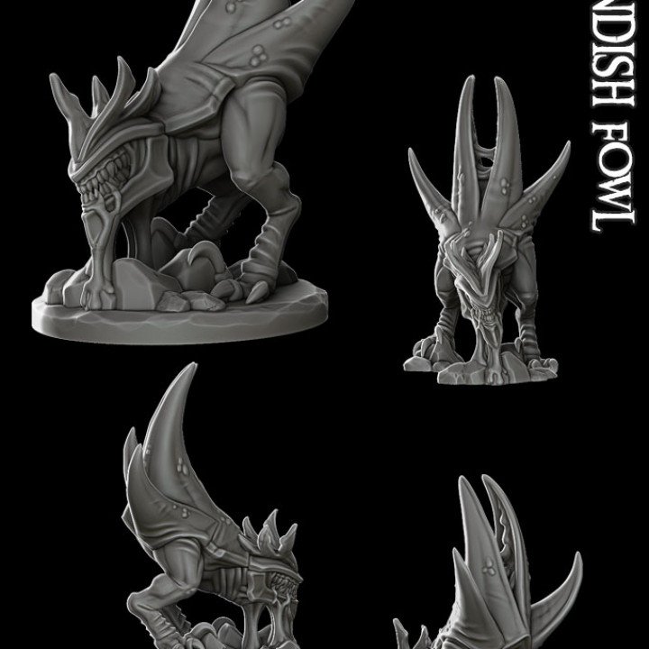 3D Printable Fiendish Fowl by RocketPigGames