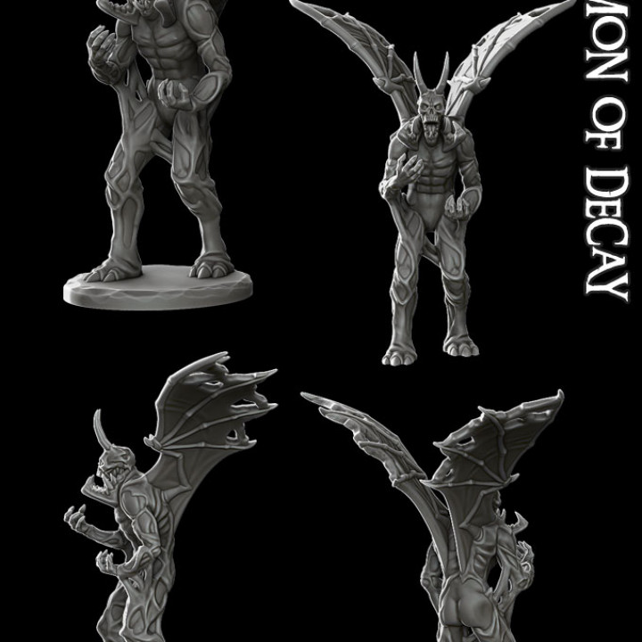 3D Printable Demon of Decay by RocketPigGames