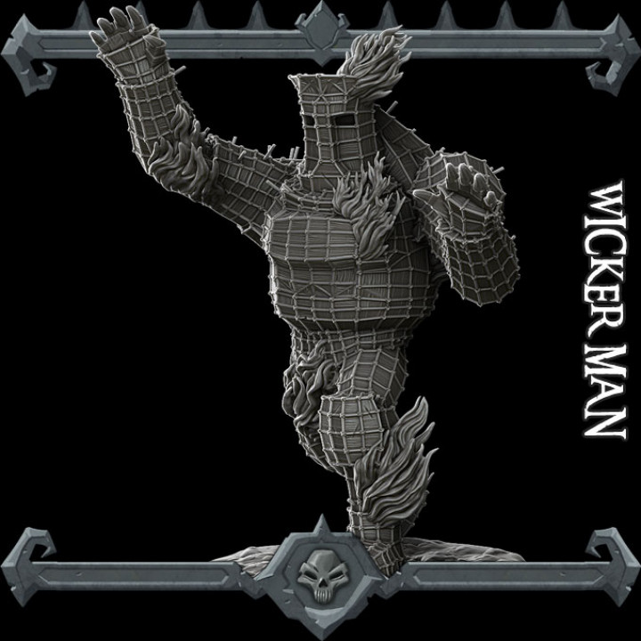 3D Printable Wickerman by RocketPigGames