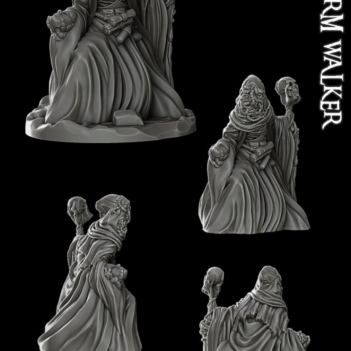 3D Printable Worm Walker by RocketPigGames