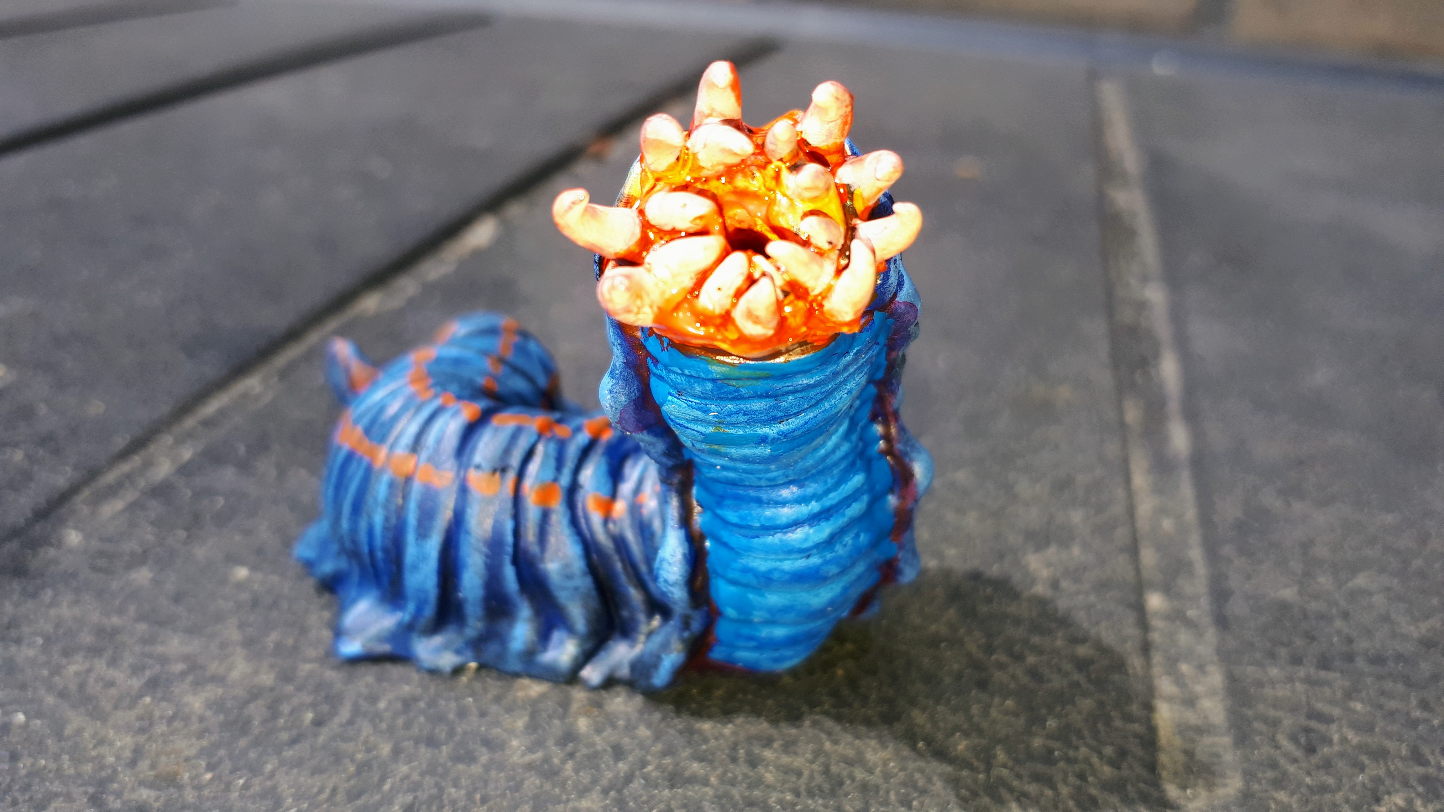 3D Printable Giant Leech by RocketPigGames