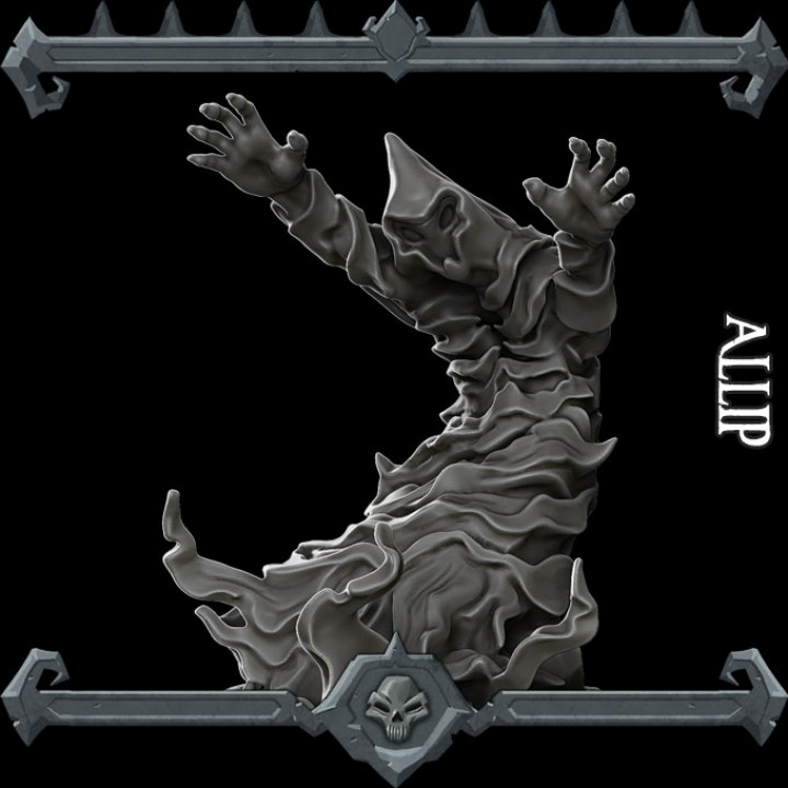 3D Printable Allip by RocketPigGames