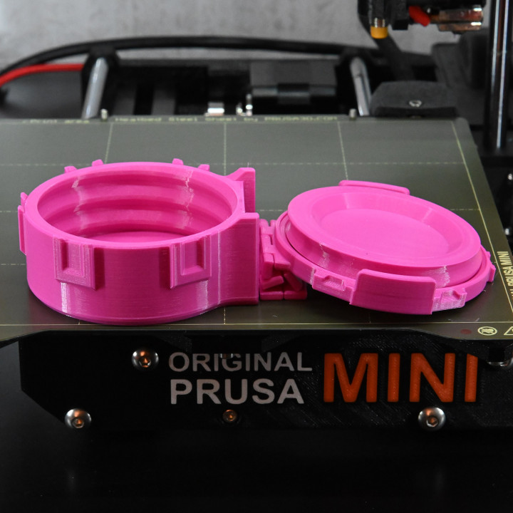 3D Print of Chained Hatch Container by steve220