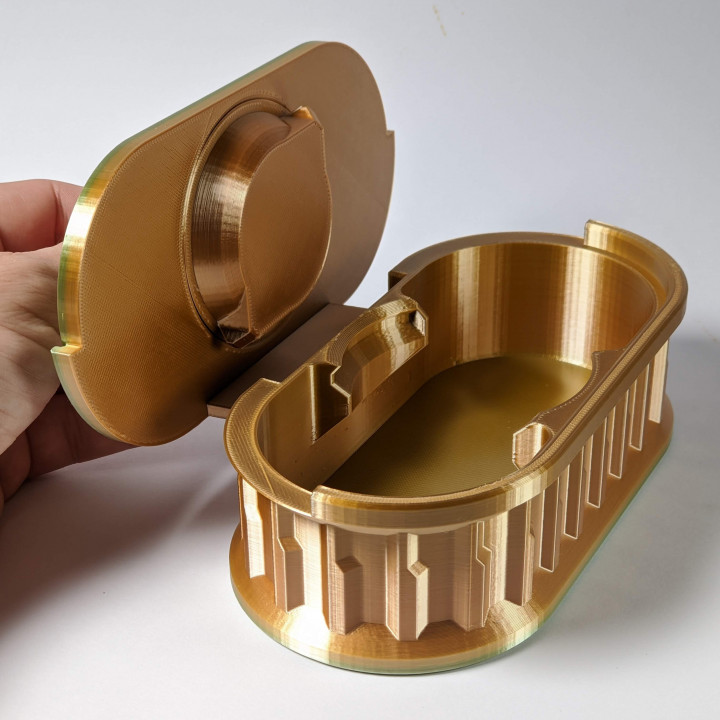 3D Printable Saloon Box by Clockspring