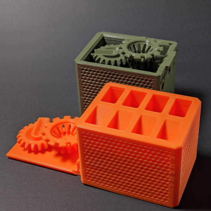 3D Printable Machine Box by Clockspring