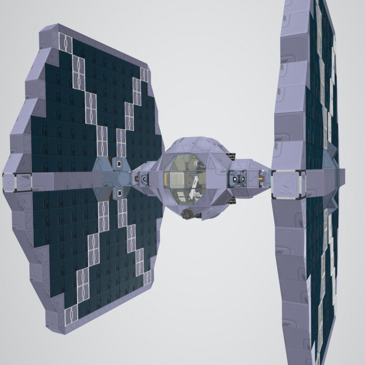 3D Printable Purrfect-Blinky Wave 1 - Space Engineers by Rob DM