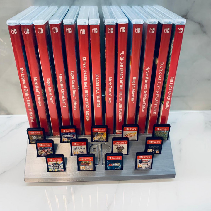 3D Printable Nintendo Switch Storage by Christoph