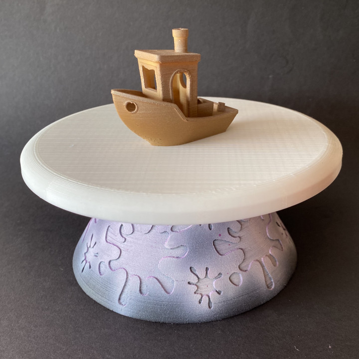 3D Printable Easy Turntable for Airbrushing, Painting and ...