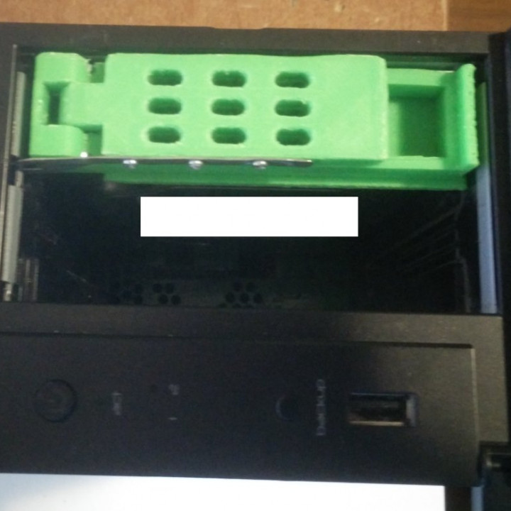 3D Printable ReadyNAS Duo Hard Disk Tray by Stingu Ciprian