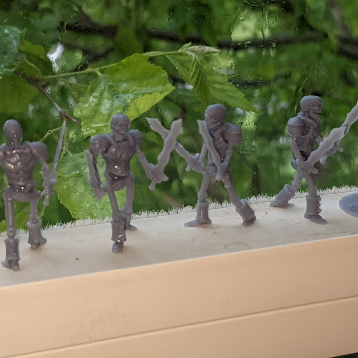 3D Print of Skeleton Army Set - Only Skeletons by Lachiel.vaher